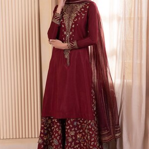 Pakistani Wedding Shalwar Kameez Original Jazmin Designer Suit Indian ...