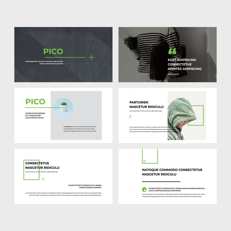 PICO - Creative Presentation Template, Keynote, Powerpoint, Google ...