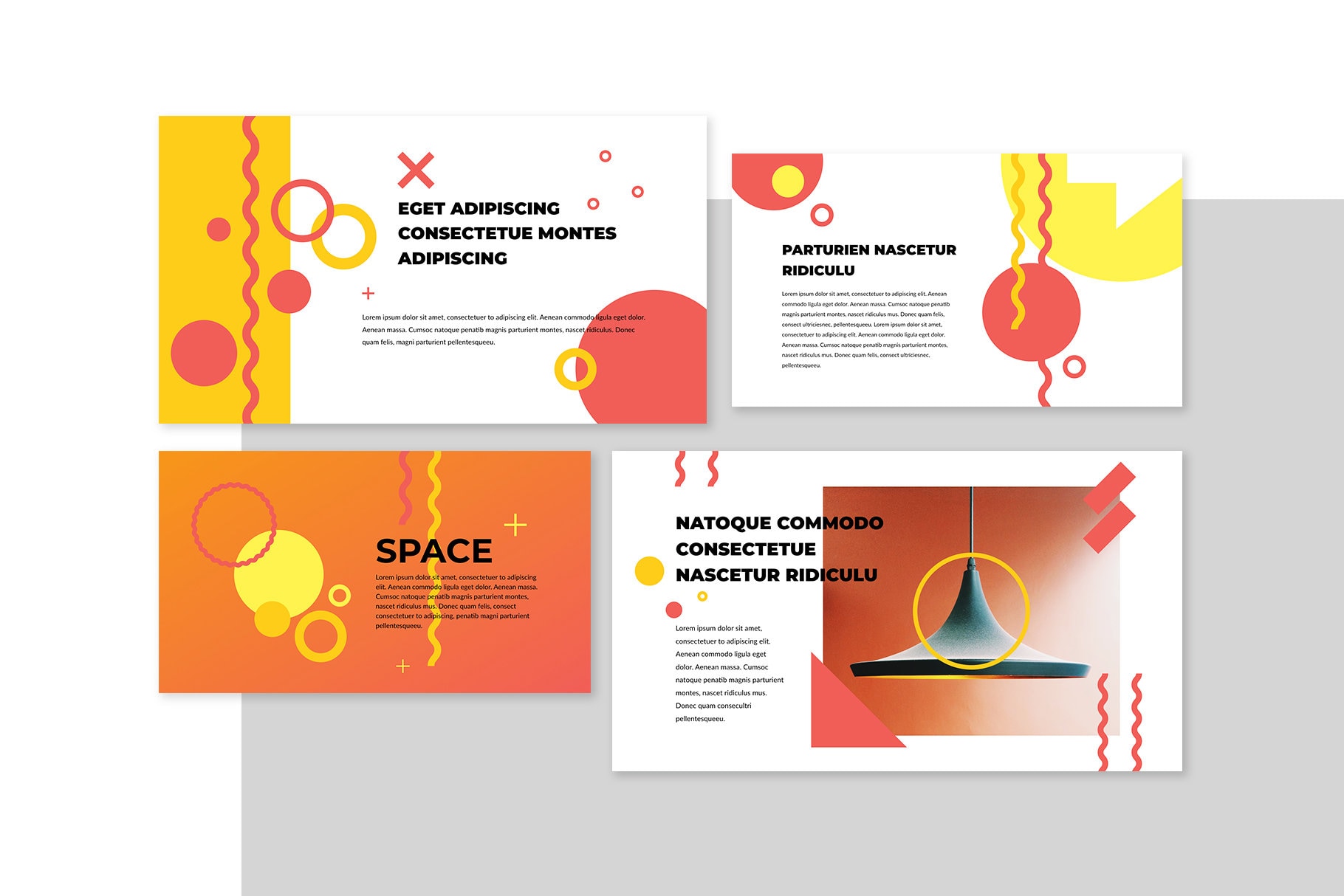 SPACE Creative Presentation Template Keynote Powerpoint - Etsy