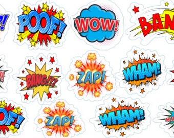 Superhero Sounds | Etsy