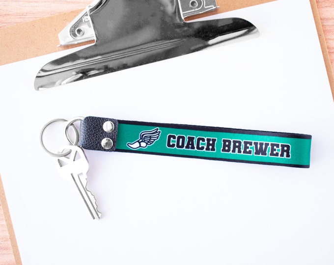 Track and Field Coach Gift, Track Coach Gifts, Track Coach Keychains ...