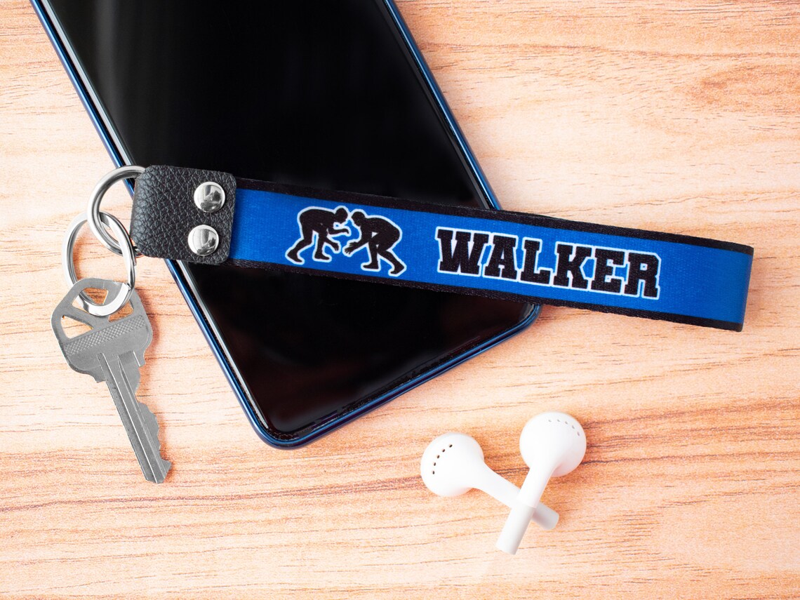 Wrestling Keychain Wrestling Team Gifts Wrestler Senior - Etsy