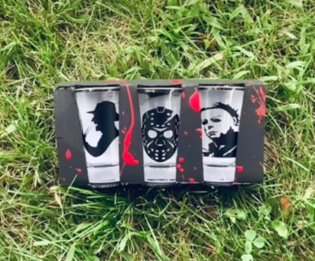 Horror Shot Glass Set - Etsy
