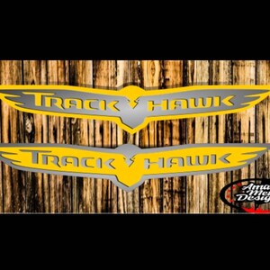 Trackhawk Steel Wall Sign Cnc Cut - Etsy