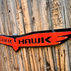 Trackhawk Steel Wall Sign Cnc Cut - Etsy
