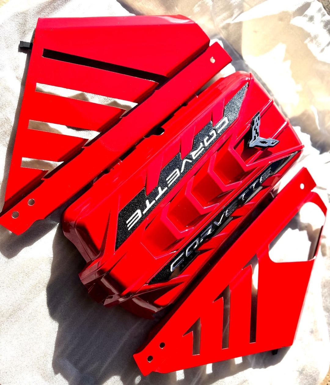 2020/2024 C8 Corvette , Torch Red Engine Appearance Package (contact Us ...
