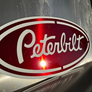 Peterbilt Sign Aluminum - Etsy