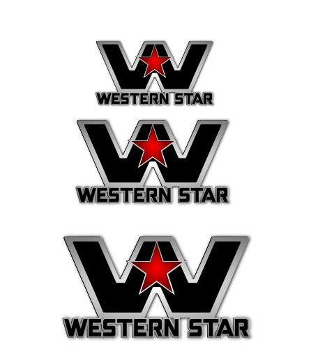 Western Star Steel&aluminium Wall Sign Powder Coated Ready to - Etsy