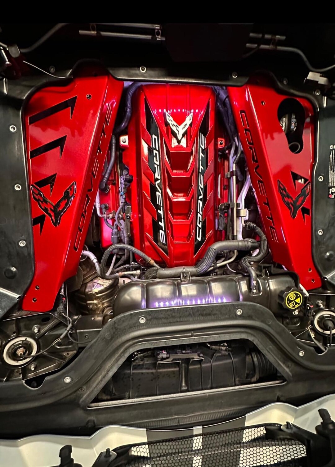 2020/2024 C8 Corvette Htc Engine Appearance Package (convertible Model ...