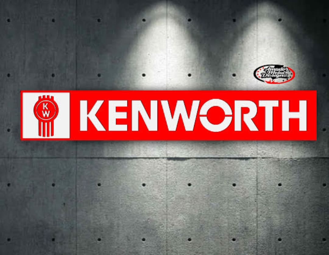 Kenworth Sign Aluminum&steel - Etsy