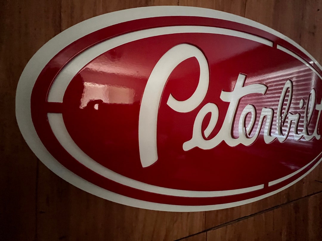 Peterbilt Sign Aluminum - Etsy