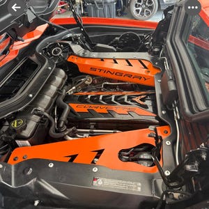 2020/2024 C8 Corvette Htc Engine Appearance Package (convertible Model ...