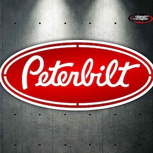 Peterbilt Sign Aluminum - Etsy