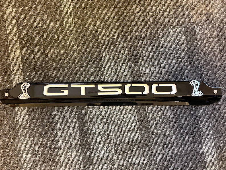 2016-2022 GT500 Shelby Radiator Cover Black and Silver - Etsy
