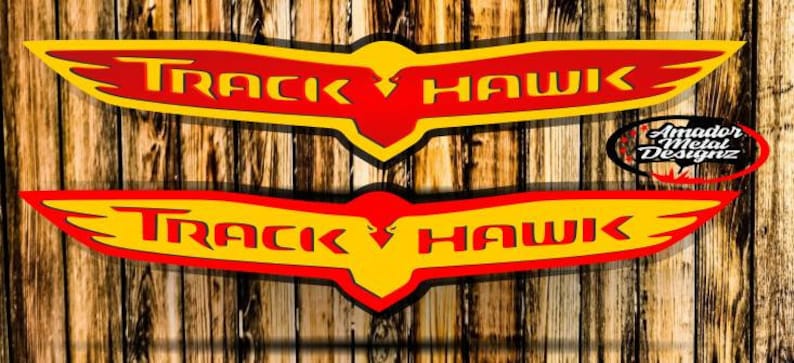 Trackhawk Steel Wall Sign Cnc Cut | Etsy