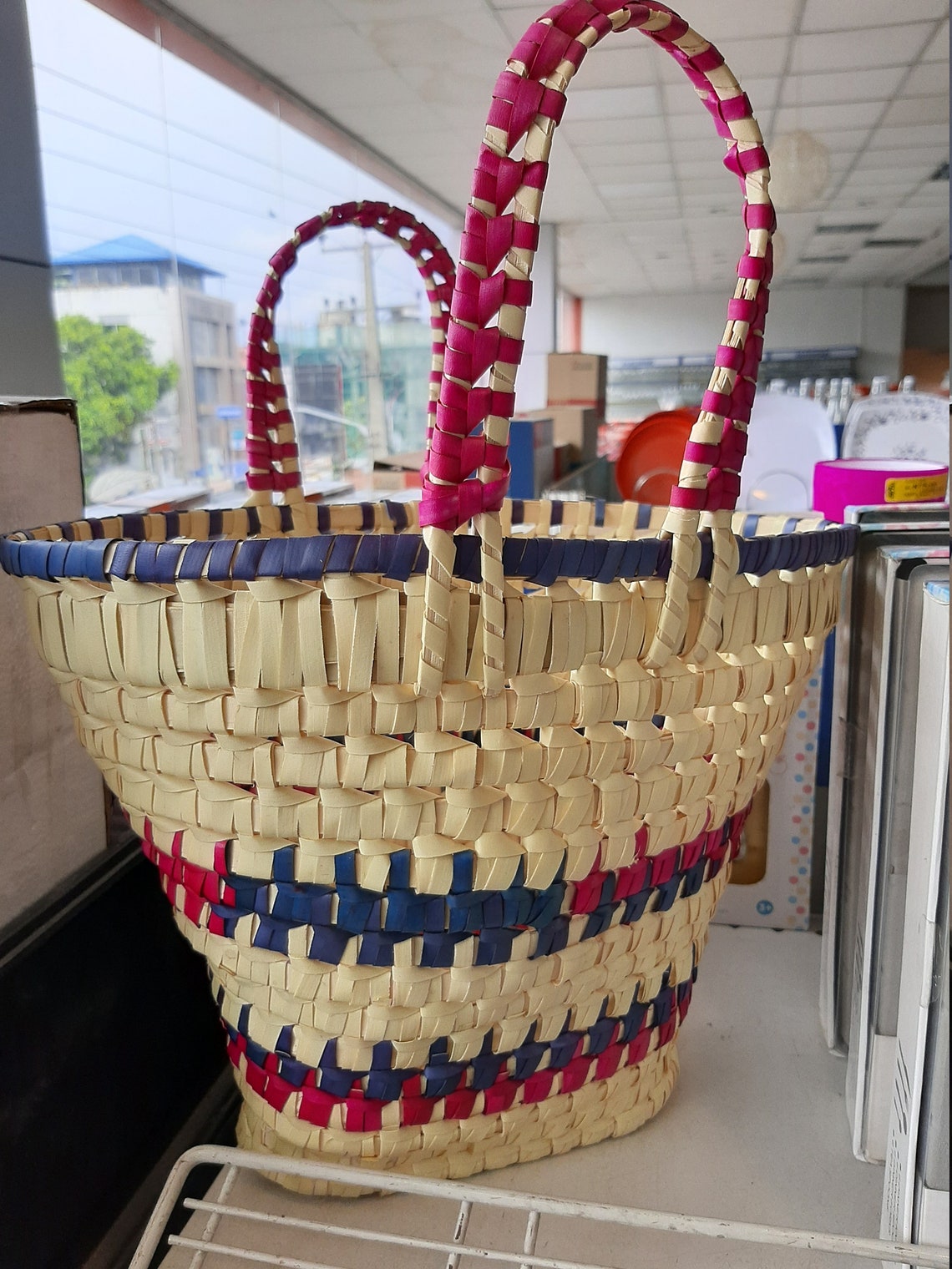 Handmade Reed Bag for Women - Etsy UK