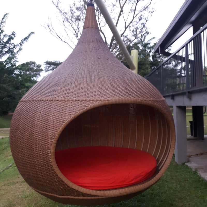 Hanging Rattan Chair - Etsy