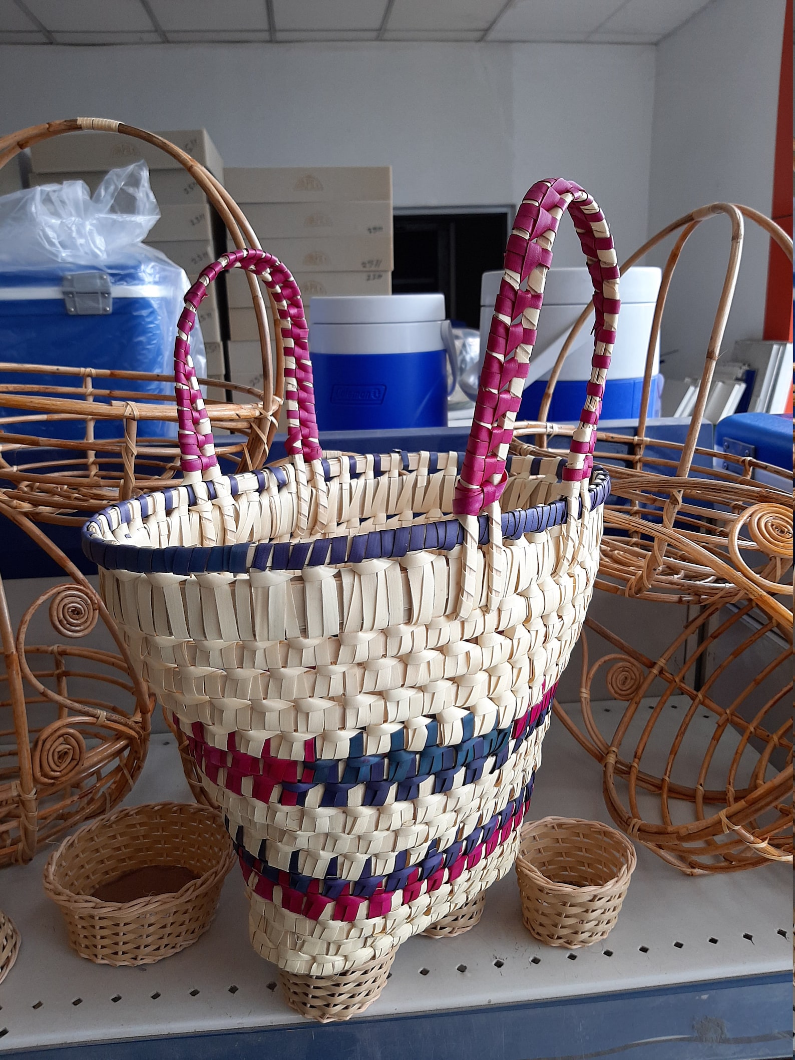 Natural handmade Reed Bag for Women | Etsy