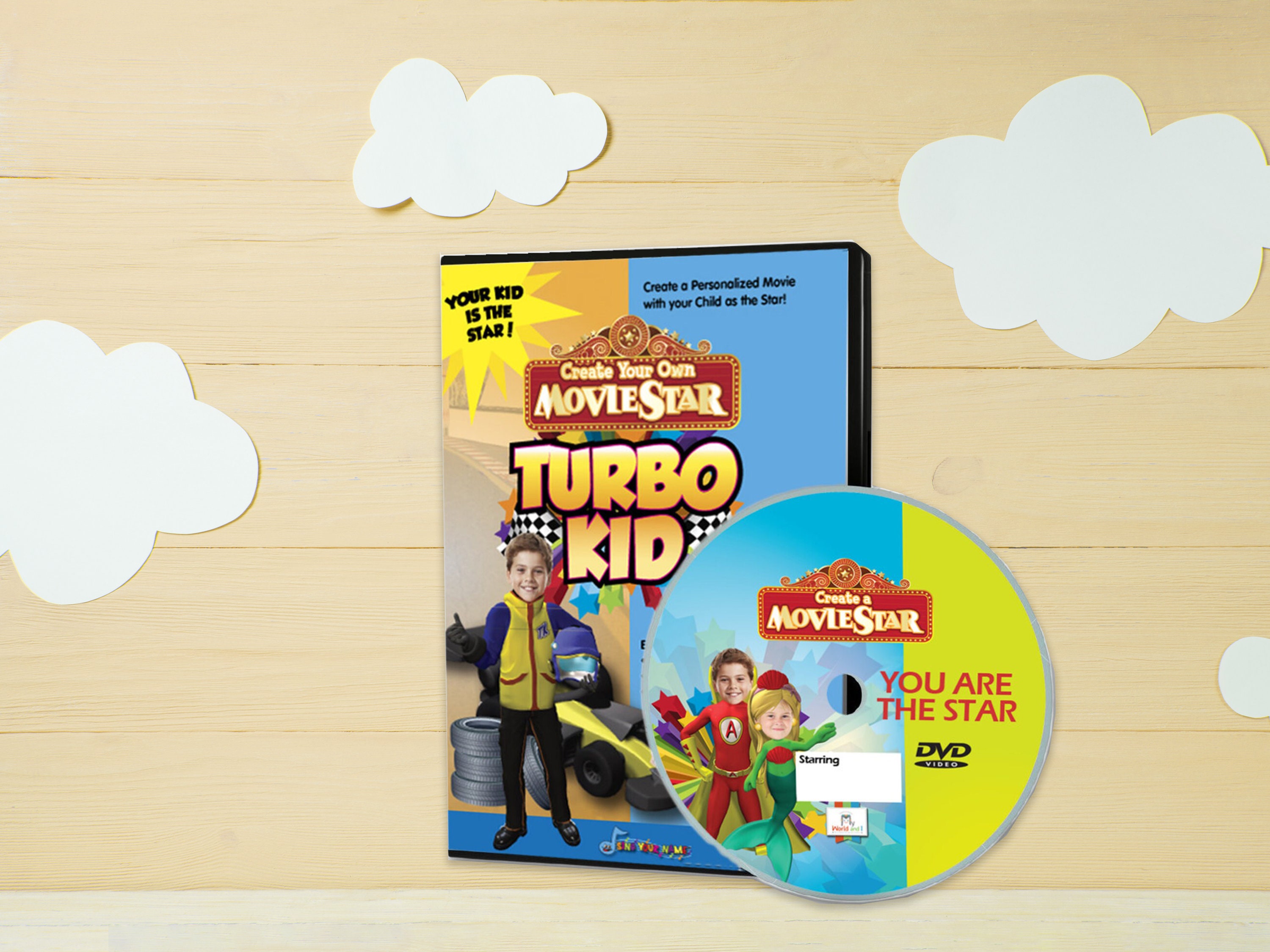 Personalized DVD Cartoon for Children Turbo Kid | Photo-personalized ...