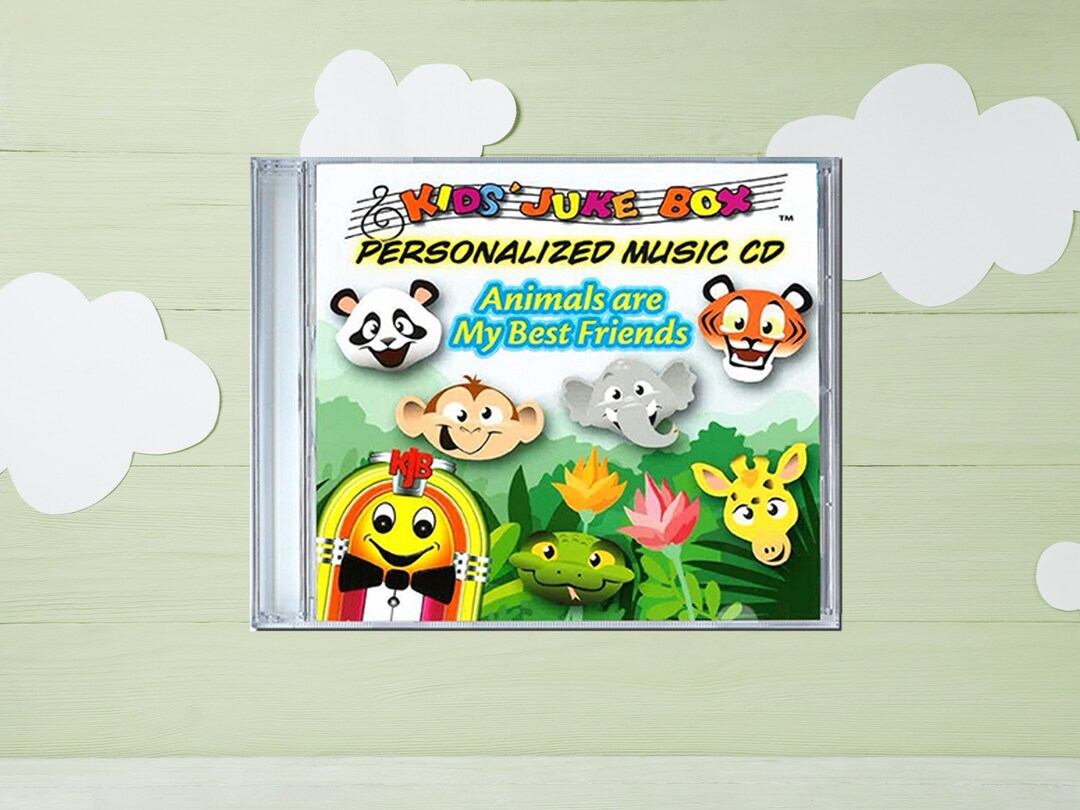 Personalized Music CD - Animals - Etsy