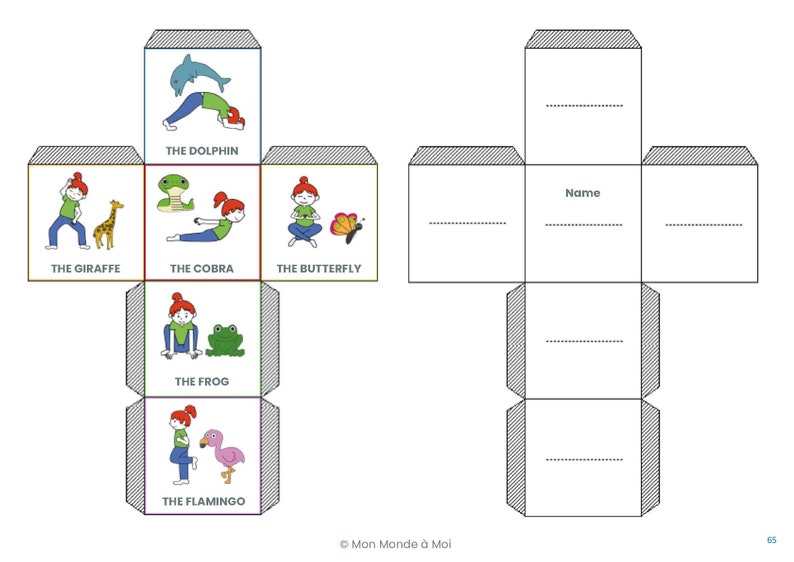 Yoga for Kids Yoga Poses and Positions Fun Yoga Cards and Printables ...