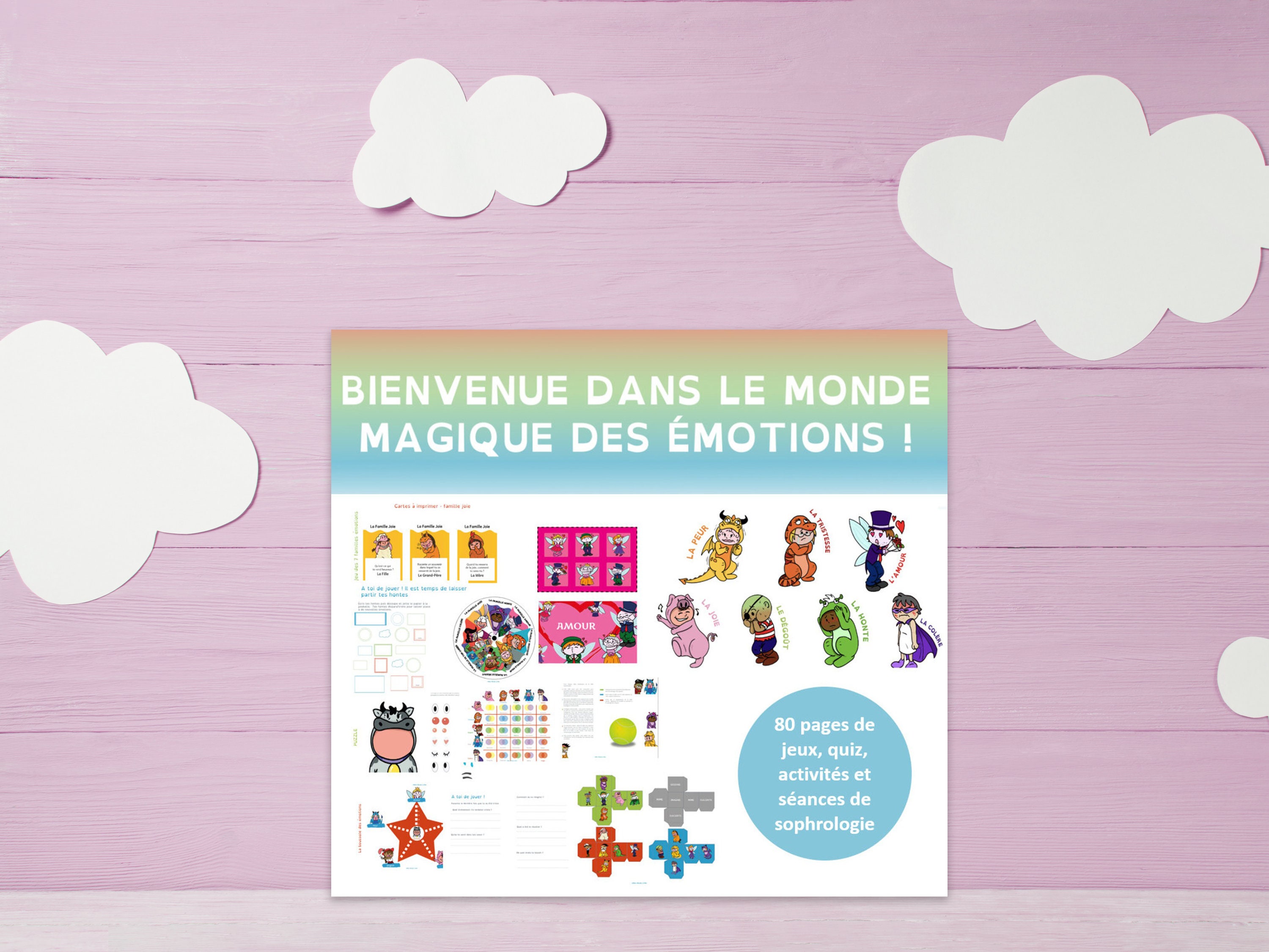 The Magic of Emotions to Manage Emotions, PRINTABLES for Children With ...