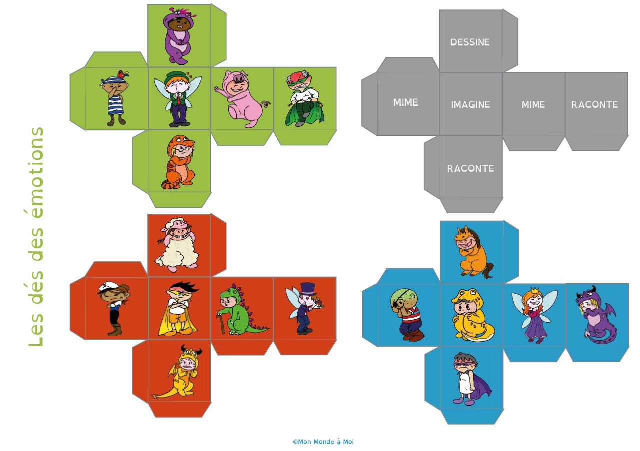 The Magic of Emotions to Manage Emotions, PRINTABLES for Children With ...
