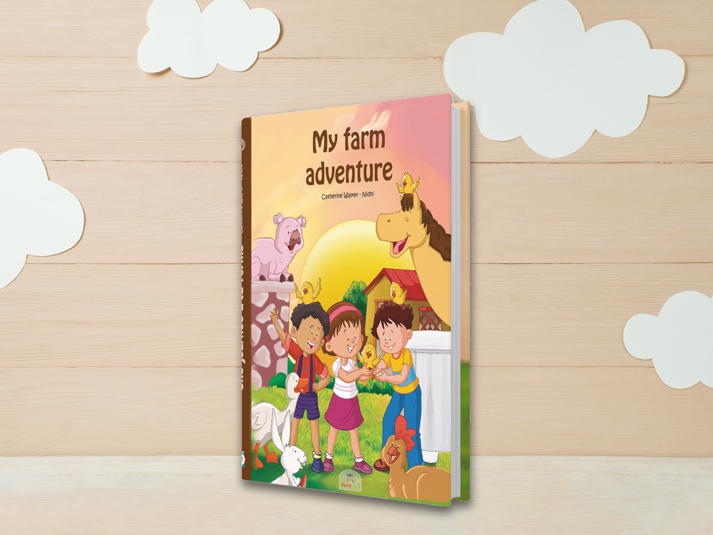 Personalized Book on the Farm Animals, My Farm Adventure, Story Book ...