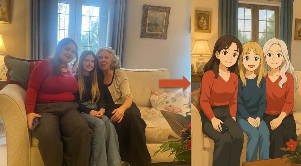 Custom Ghibli Portrait From Photo • Magical Anime-style Illustration ...