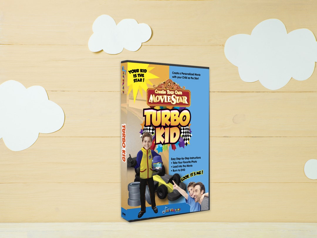 Personalized DVD Cartoon for Children Turbo Kid | Photo-personalized ...
