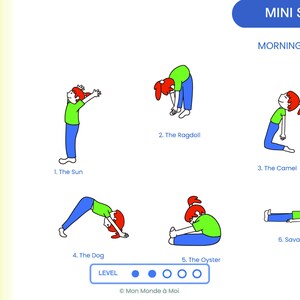 Yoga for Kids Yoga Poses and Positions Fun Yoga Cards and Printables ...