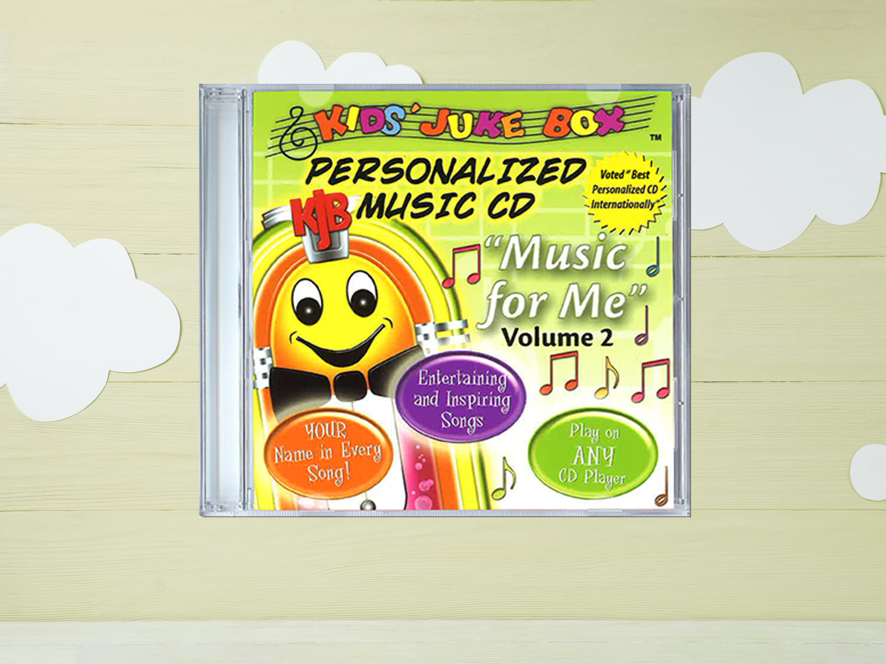 MP3 Digital Personalized Music Songs for Kids - 12 Personalized Songs ...