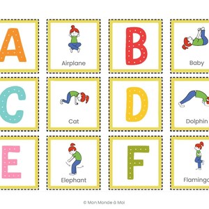 Yoga for Kids Yoga Poses and Positions Fun Yoga Cards and Printables ...