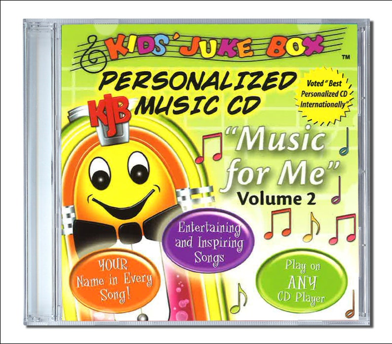 Personalized Songs With the Child's Name Music for Me - 12 Children's ...