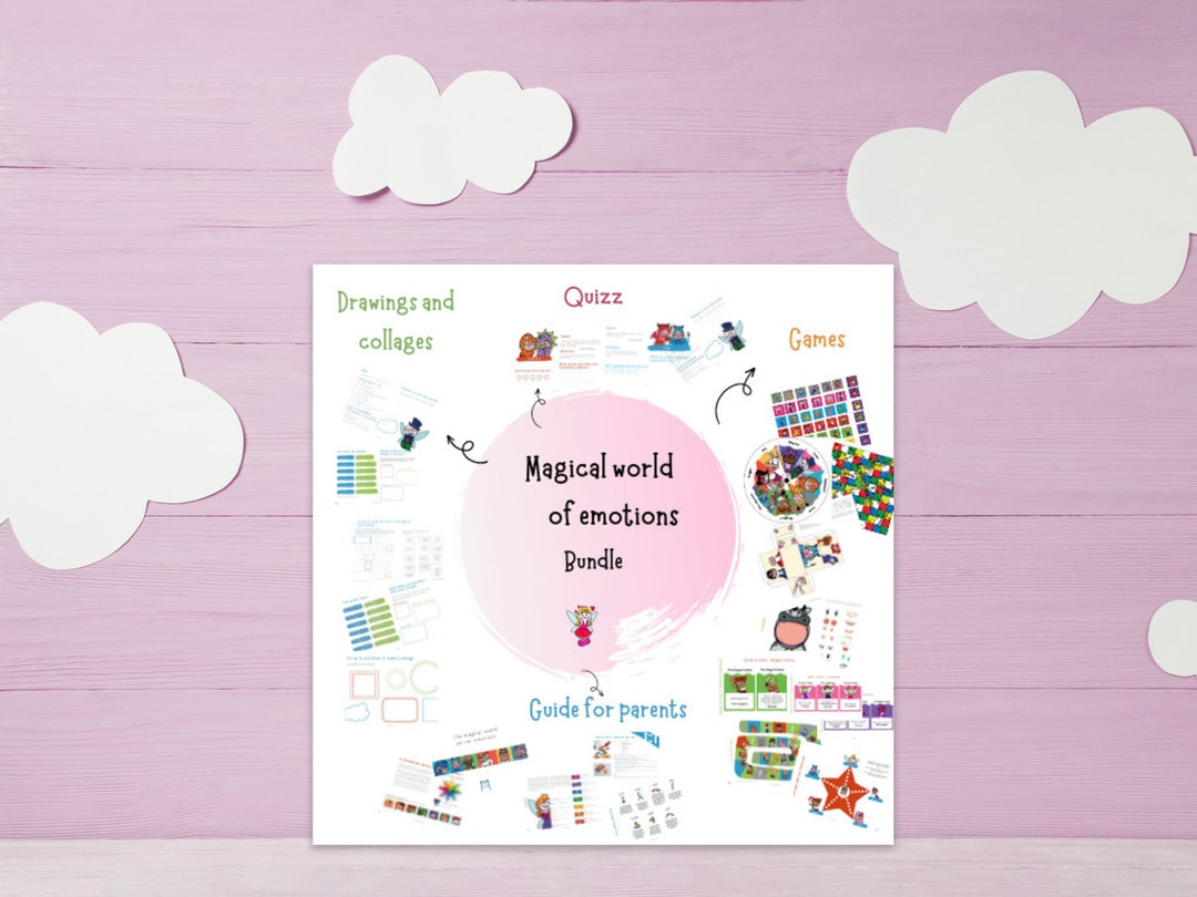 Kid's Emotions PRINTABLE Bundle | Identifying Recognizing and Managing ...