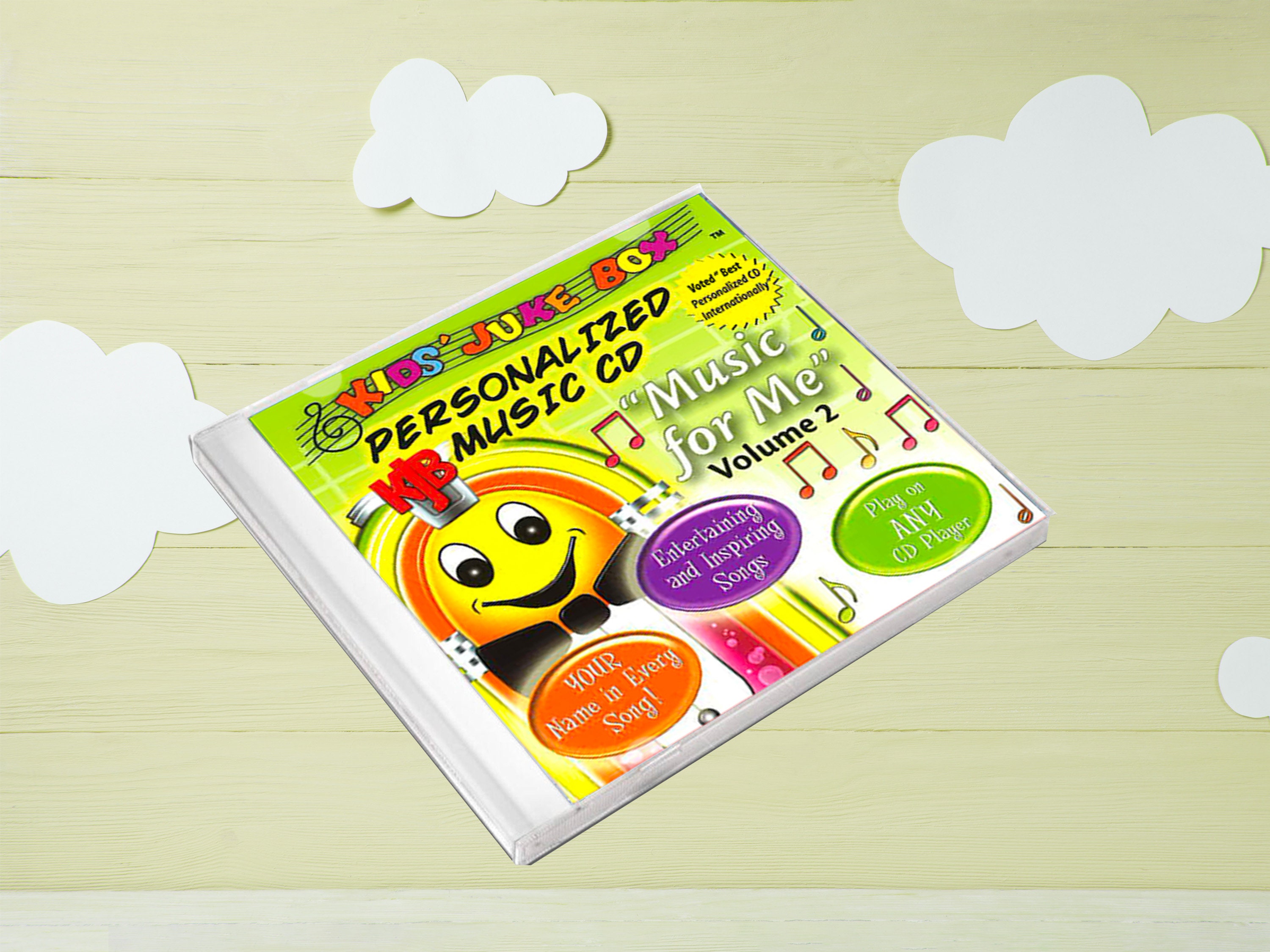 Personalized Songs With the Child's Name Music for Me - 12 Children's ...