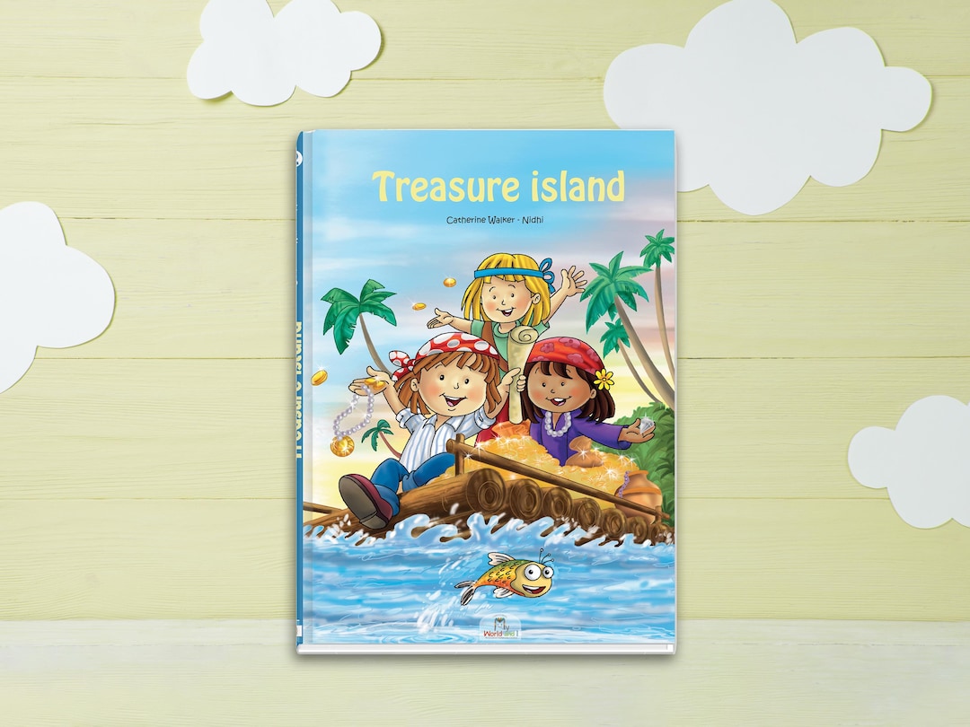 Personalized Pirate Adventure Book - Custom Kids Story - Treasure ...