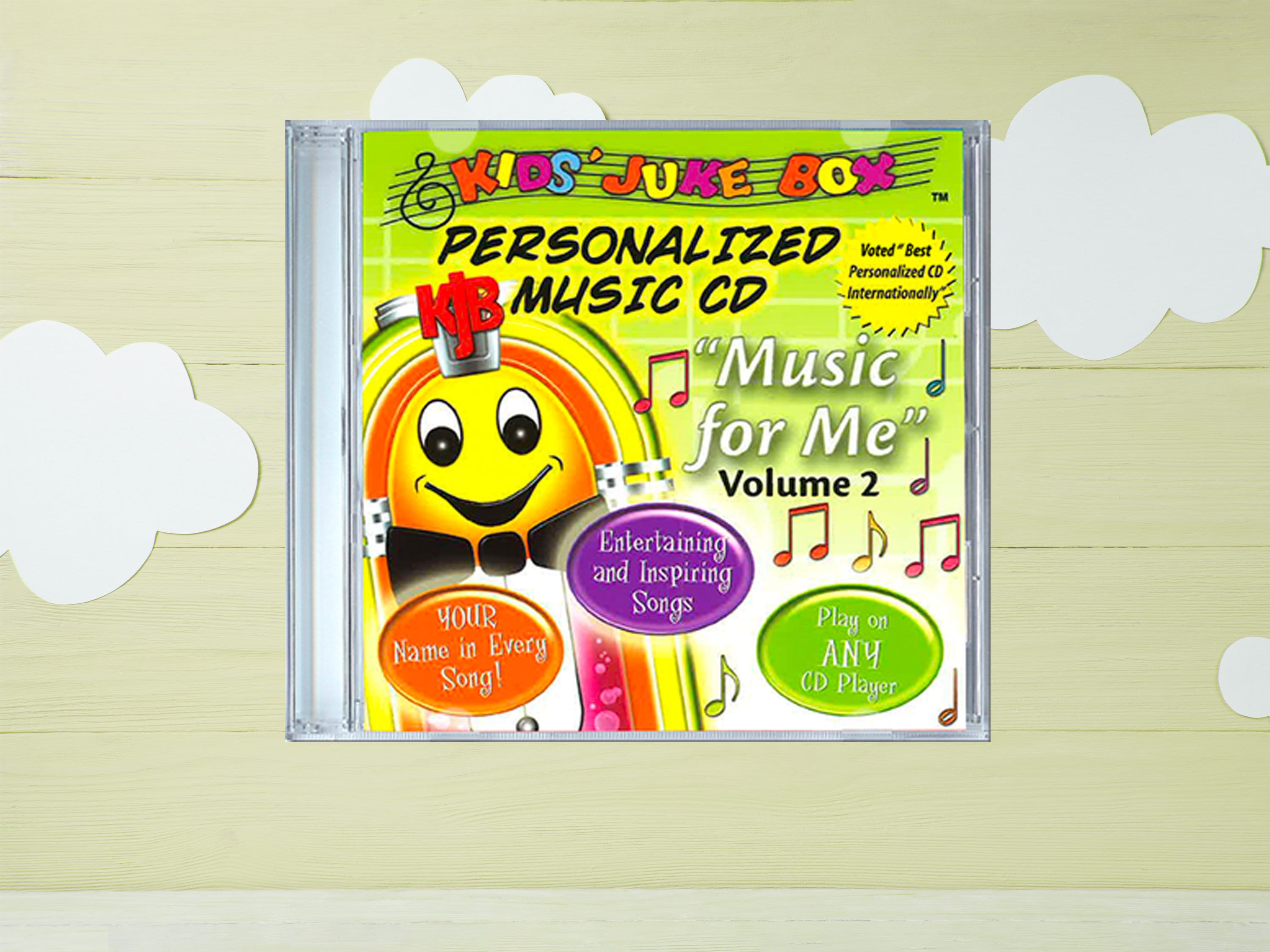 Personalized Songs With the Child's Name Music for Me - 12 Children's ...