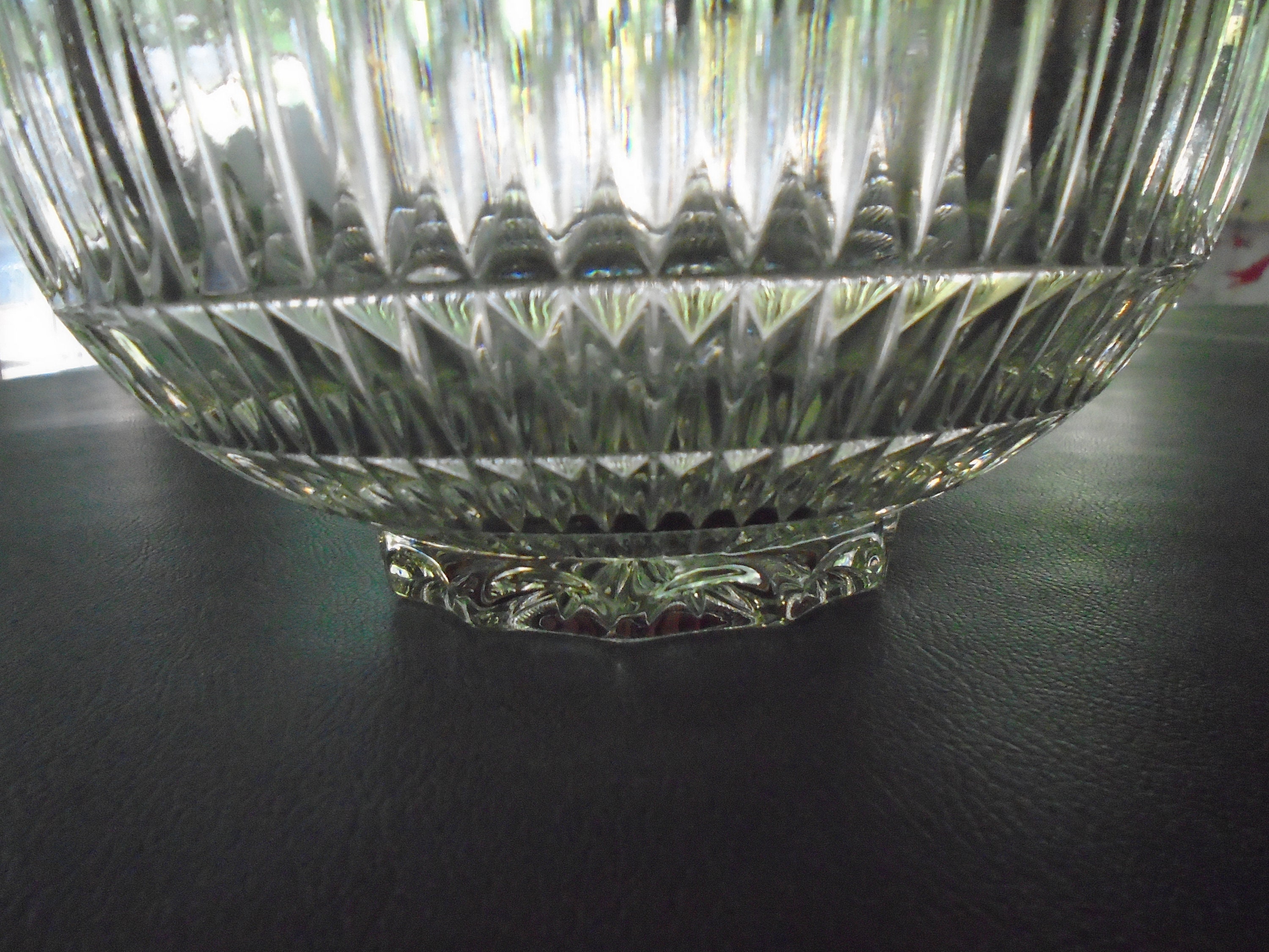 Rare Indiana Glass Company Royal Drape Pattern Punch Bowl Set - Etsy