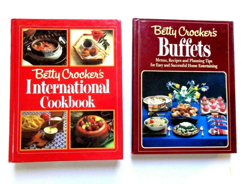 1 Betty Crocker International Cookbook & 1 Betty Crocker - Etsy