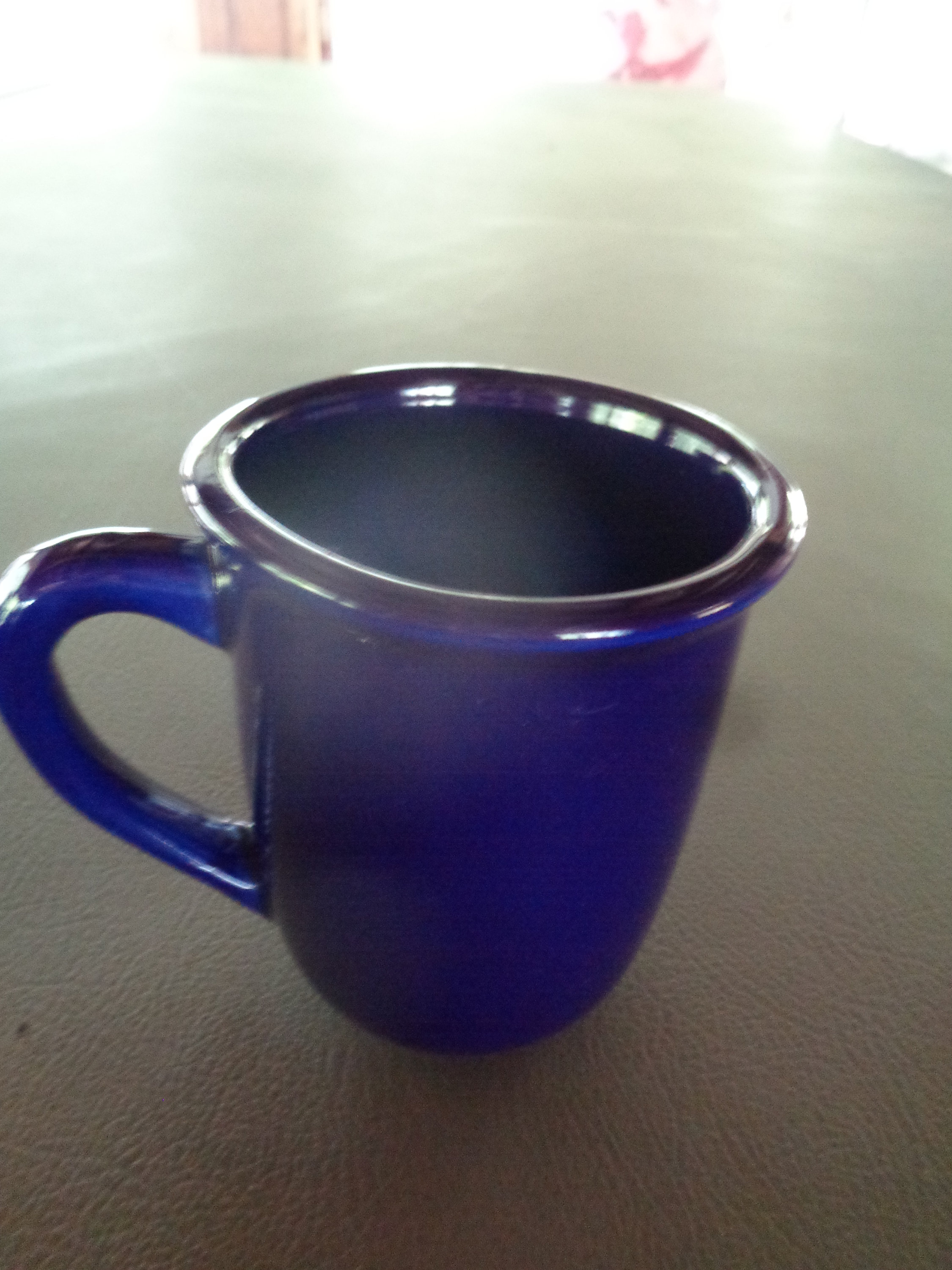 4 Chartel Stoneware Mugs Cobalt Blue Chartel - Etsy