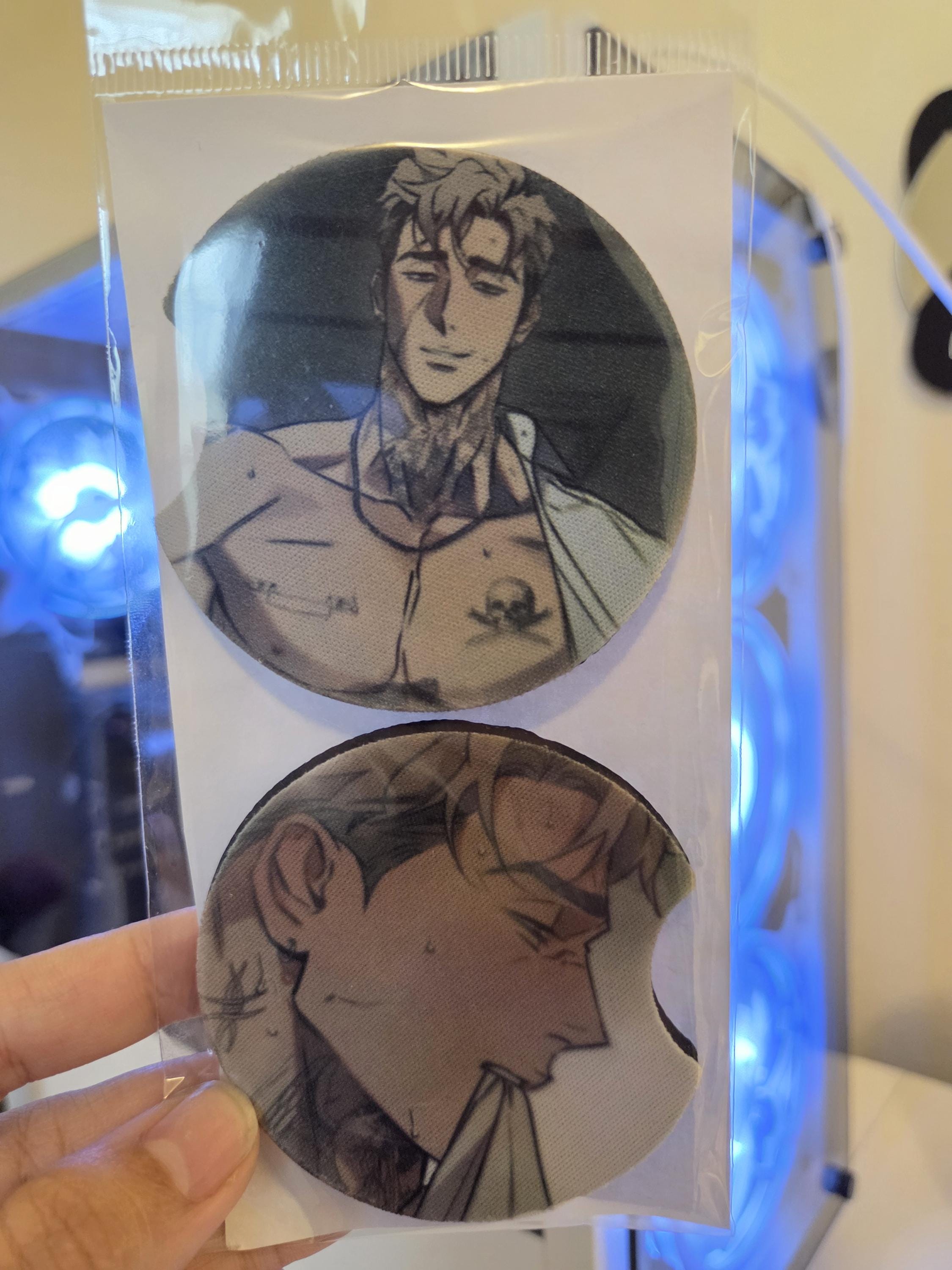 BL Manhwa Car Coasters (set of 2) - Etsy