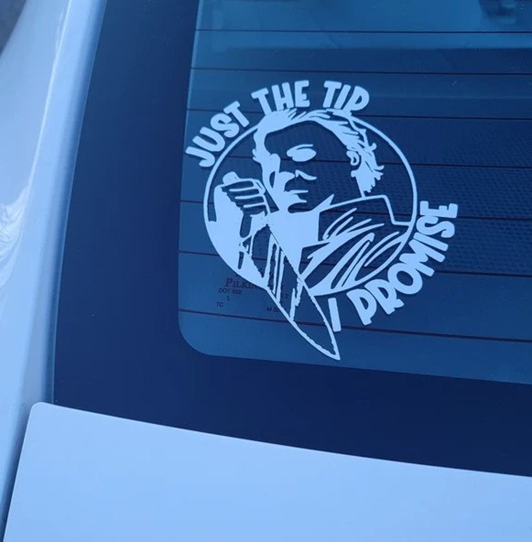 Just the Tip | Decal | Car | Laptop | Window | More - Etsy