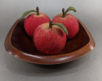 10x 3mm Thick Felt Apple With a Leaf Craft Shapes Sizes 6 8 - Etsy