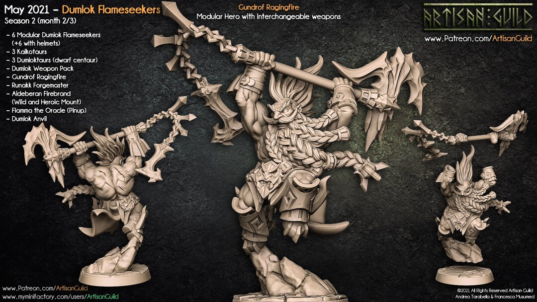 Dwarf Barbarian Dnd Miniature Dwarf Champion D&D Mini Miniature Dnd Miniature Dwarf Dnd Artisan ...