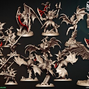 Vampire Fighters With Helmets Dnd Miniature fighters Warrior Miniatures ...