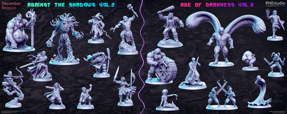 ENT Mini Dnd Miniature Trebeard Miniatures for Tabletop | Etsy