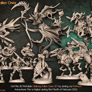 Undead Skeleton Fighters Dnd Miniature undead Warriors for Tabletop ...