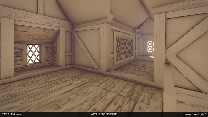 Guild Hall Table Top Terrain Building Guild House Tavern - Etsy