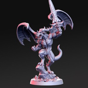 Hell Imp Dnd Miniature Imp Fighter Miniatures for Tabletop Games Like D ...